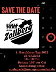 Gastfahretag Scale Park